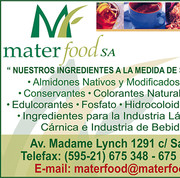 Mater Food S.a. | Colorantes | San Jorge