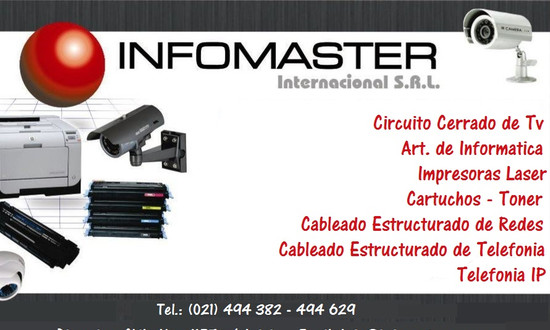Infomaster Internacional Srl | Importadores Insumos Informatica | Gral Diaz